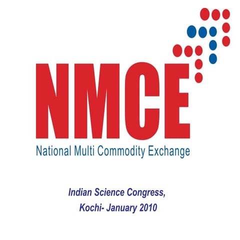 NMCE at the Indian Science Congress, Kochi | PPT
