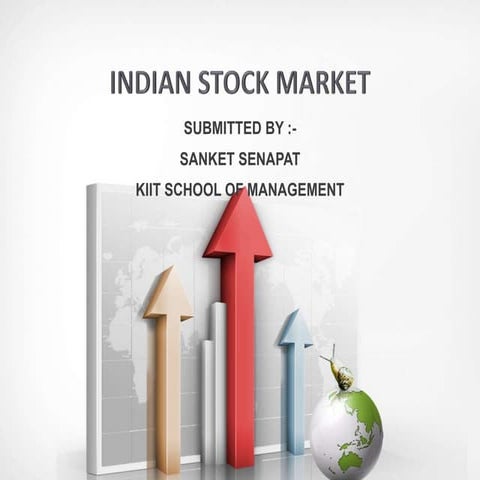 Indian stock market | PPTX