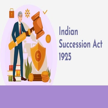 Indian Succession Act 1925.pptx