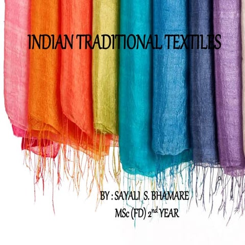 Indian textiles ppt | PPTX