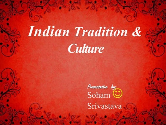 Indian culture | PPT