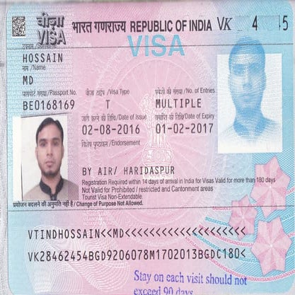 Indian visa copy | PPT