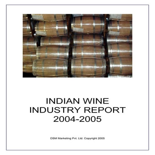 Indian Wine Industry Report | PDF
