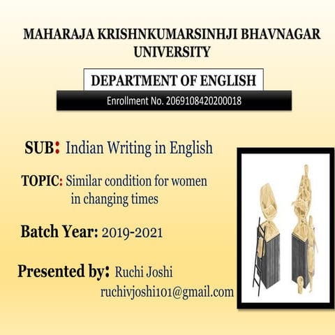 Indian Writing in English | PPT