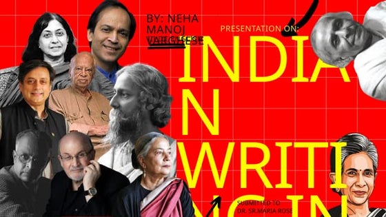 Introduction to indian writing in english pre-independence | PPTX