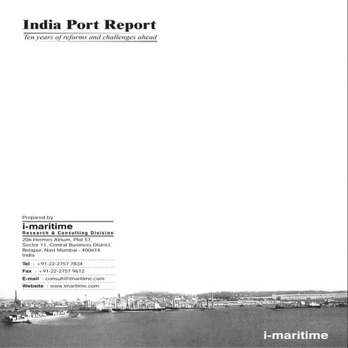 India port report_numbered | PDF