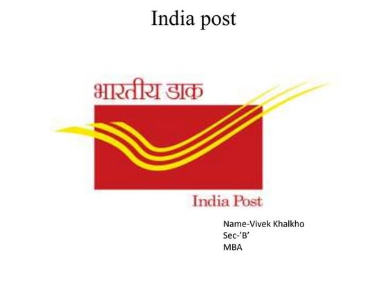 India post | DOC | Business | Business and Finance