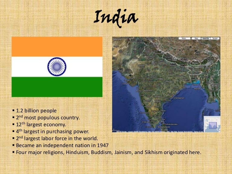 India presentation