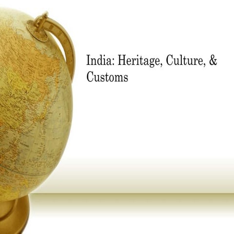 India presentation | PPT