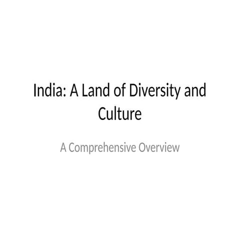 Great History Of The India Presentation Pptx