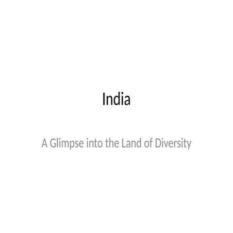 India Presentation Very Very Important Pptx