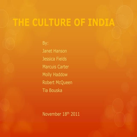 India presentation group 2 | PPTX