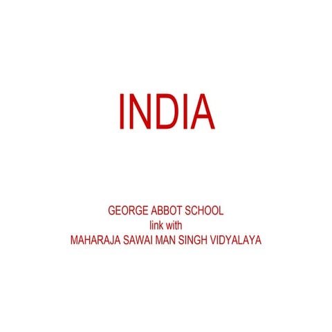 India presentation | PPT
