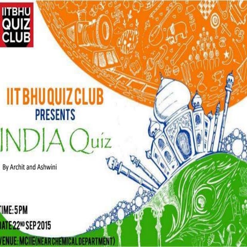 India Quiz prelims answers | PPTX