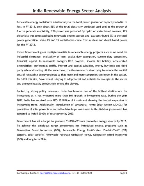 India's Engergy Basket Analysis | PDF | Power and Energy Industry | Industries