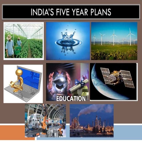 India’s five year plan | PPTX