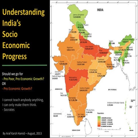 Understanding India's Socio Economic Progress | PPT