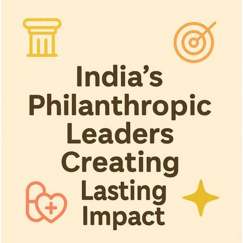 India’s Philanthropic Leaders Creating Lasting Impact | PDF