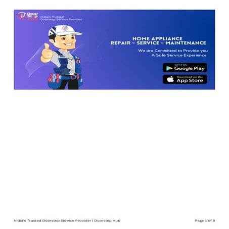 India's Trusted Doorstep Service Provider Doorstep Hub.pdf