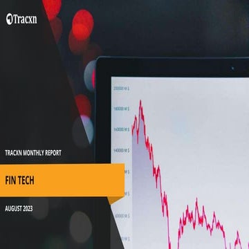 Tracxn - India Tech Monthly Funding Report | PPTX | Business Accounting ...