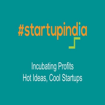 Incubating Profits: Hot Ideas, Cool Startups | PPT