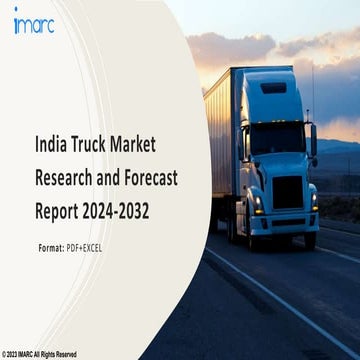 India Truck Market by Product Type, Distribution Channel, End User 2024 ...