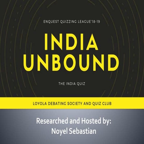 INDIA UNBOUND - India Quiz(EQL S2) | PPTX | Stamps and Coins | Collecting