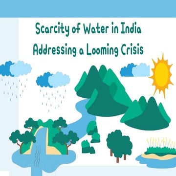 India Water Portal Addressing the Scarcity of Water in India.pptx