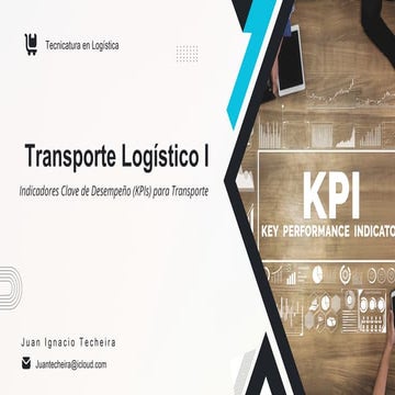 Indicadores Clave de Desempeño (KPI) para transporte | PDF