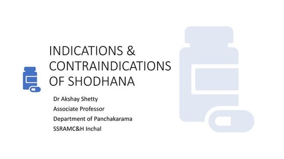 Presentation on Bidalaka and anjana kriya kalpa of netra roga | PPT