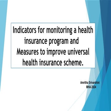 Indicators for monitoring a health insurance program,.pptx