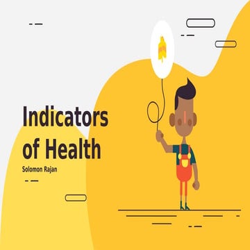 Indicators of health | PDF