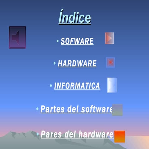 El hardware y el sofware | PPTX
