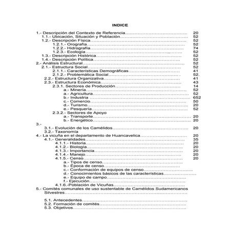 Ejemplos De Indices De Libros