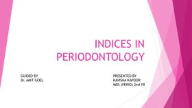 Dental indices | PPT