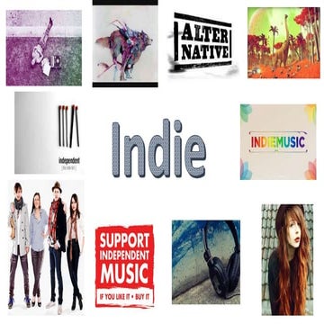 Indie music | PPTX