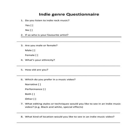 Questionnaire media radio | DOCX