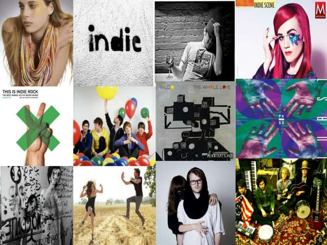 Indie Music Collage