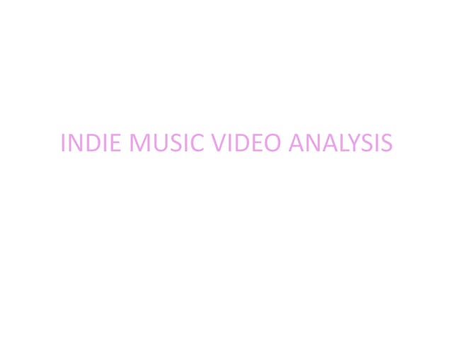 Music video analysis work sheet (performance based) | DOCX