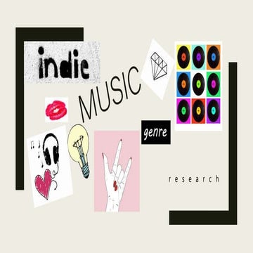 Indie pop | PPTX