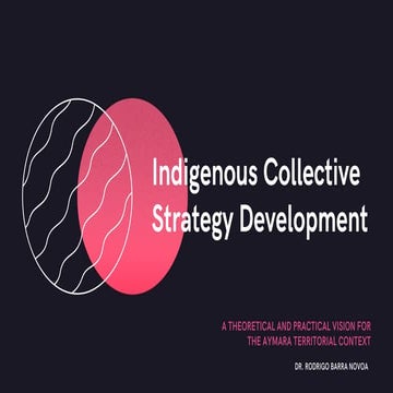 Indigenous collective strategy development ribn | PDF