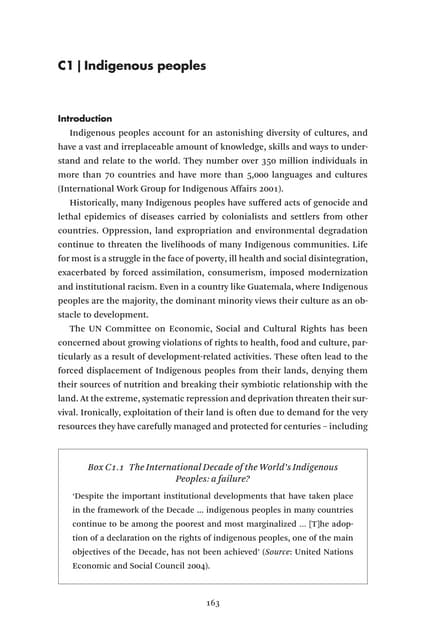 Indigenous Peoples, and local communities: Why the distinction is ...