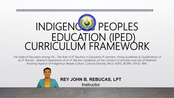 Indigenous peoples education curriculum of the Philippines | PPT