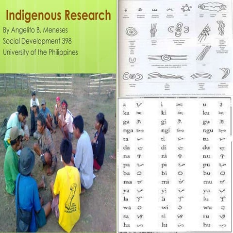 Indigenous research | PPTX