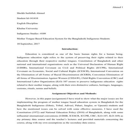 Indigenous Studies | PDF