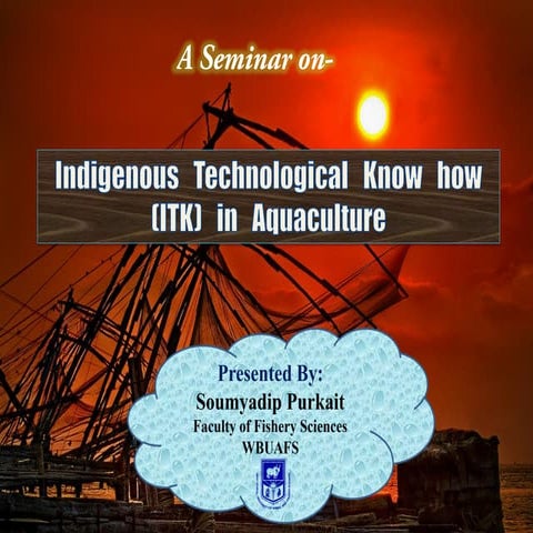 Indigenous technical knowledge in fisheries | PDF