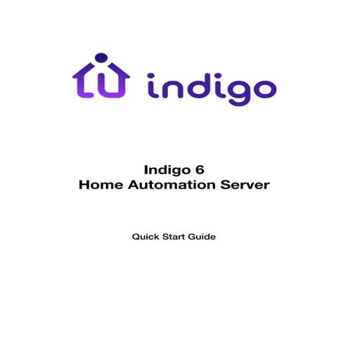 Indigo 6 quick start guide | PDF