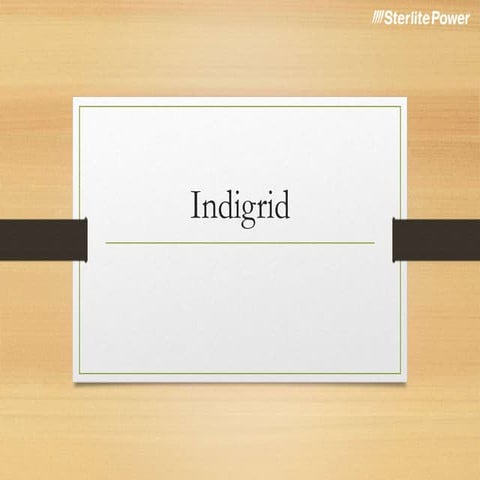 Indigrid | PPTX