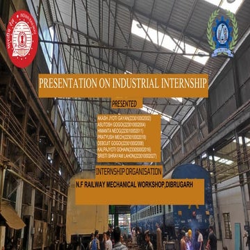 railway workshop Training | PPTX
