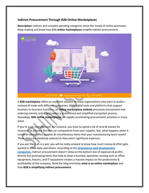 What is a B2B Marketplace - Learn Details.pdf